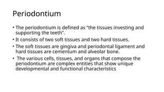 BIOCHEMISTRY OF GINGIVA IN PERIODONTOLOGY | PPTX