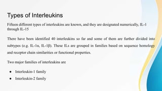 Biochemistry of interferons and interleukins | PPTX | Infectious ...