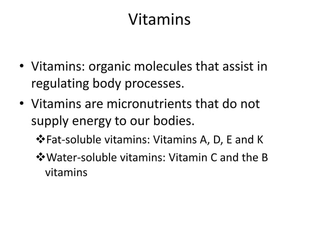 Biochemistry of nutrition | PPTX | Healthy Cooking and Eating | Food ...