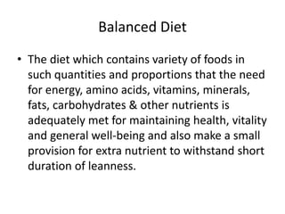 Biochemistry of nutrition | PPTX