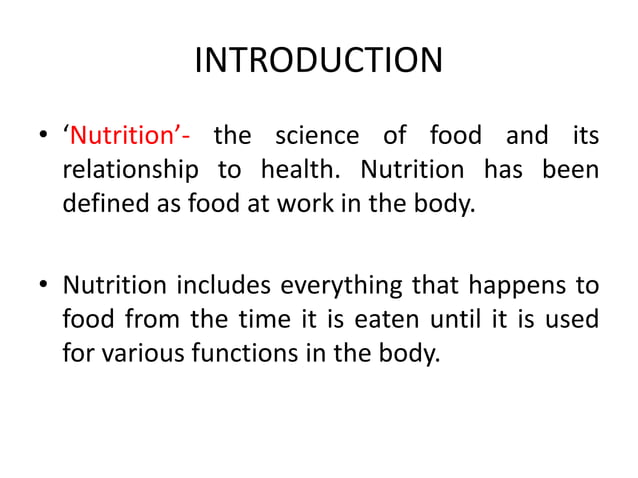 Biochemistry of nutrition | PPTX | Healthy Cooking and Eating | Food ...