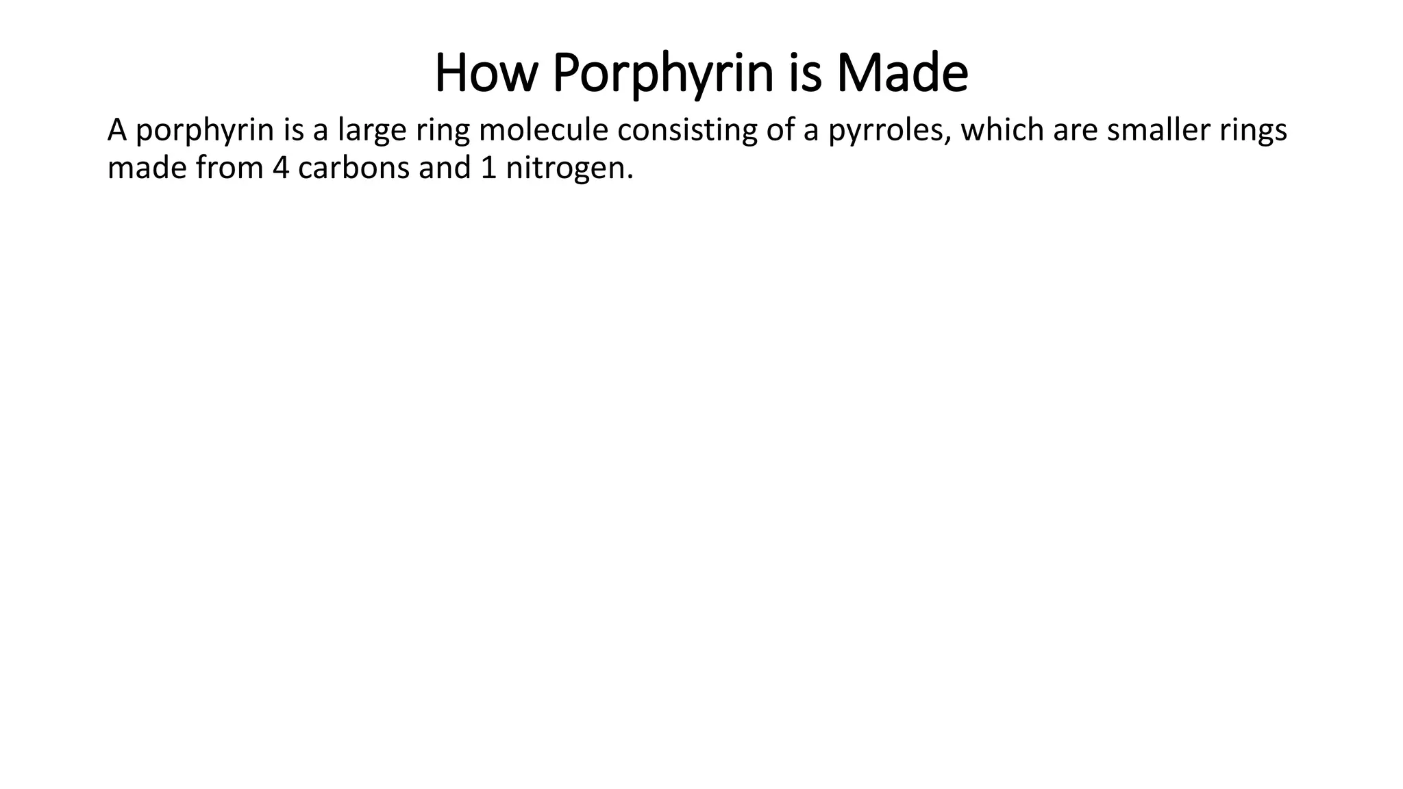 BIOCHEMISTRY OF PORPHYRINS.pptx