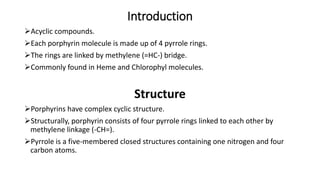 BIOCHEMISTRY OF PORPHYRINS.pptx