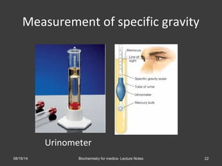 Urinalysis- Methods, observations and clinical significance | PPT