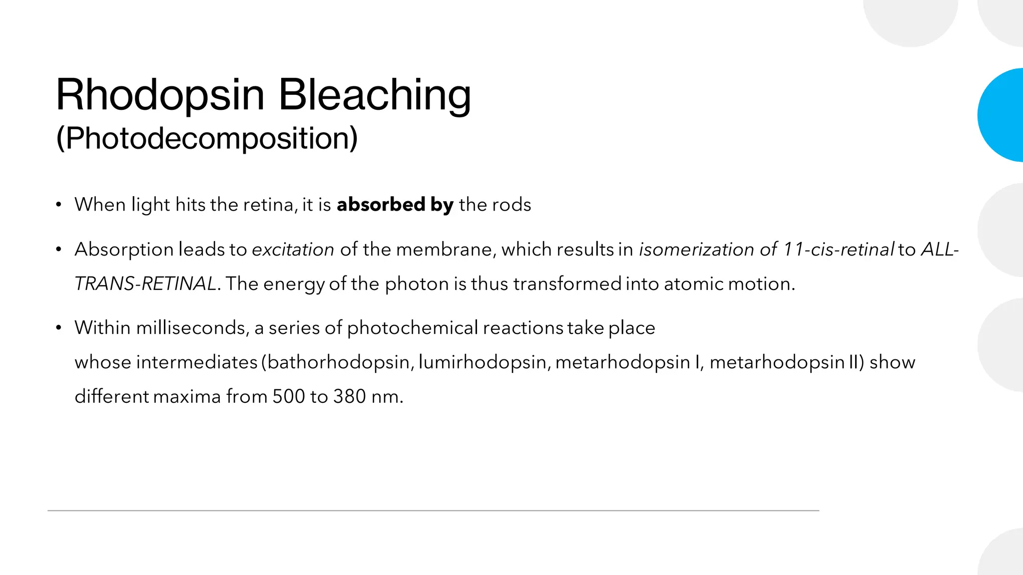 Biochemistry of Visual Process- Ocular Biochemistry | PDF