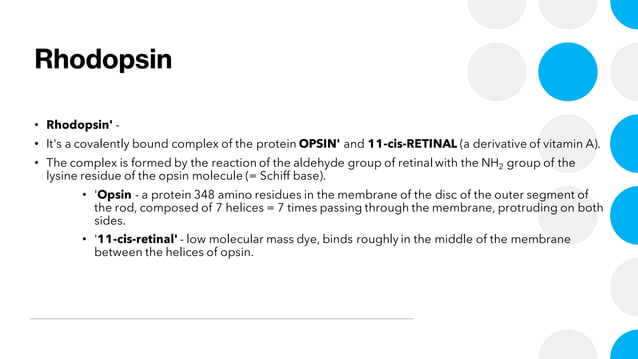 Biochemistry of Visual Process- Ocular Biochemistry | PDF