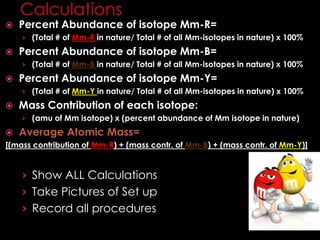 Biochemistry part 2 and m&ms lab | PPTX