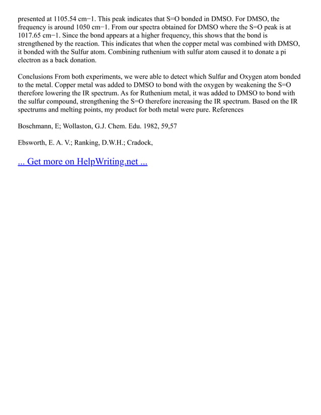 Biochemistry Personal Statement | PDF