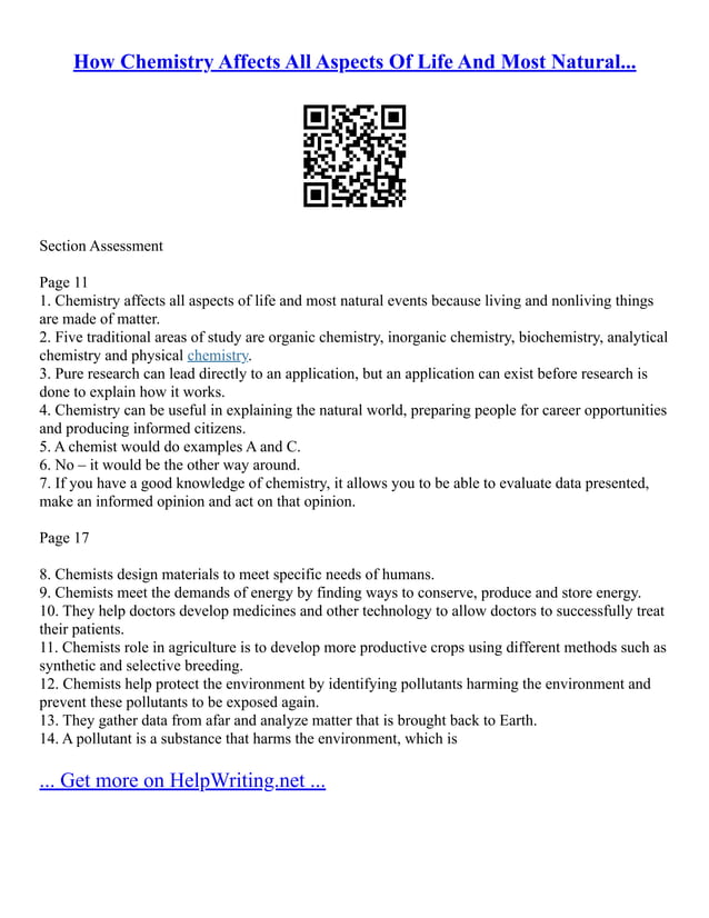 Biochemistry Personal Statement | PDF