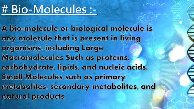 Biochemistry ppt (2021) | PPTX