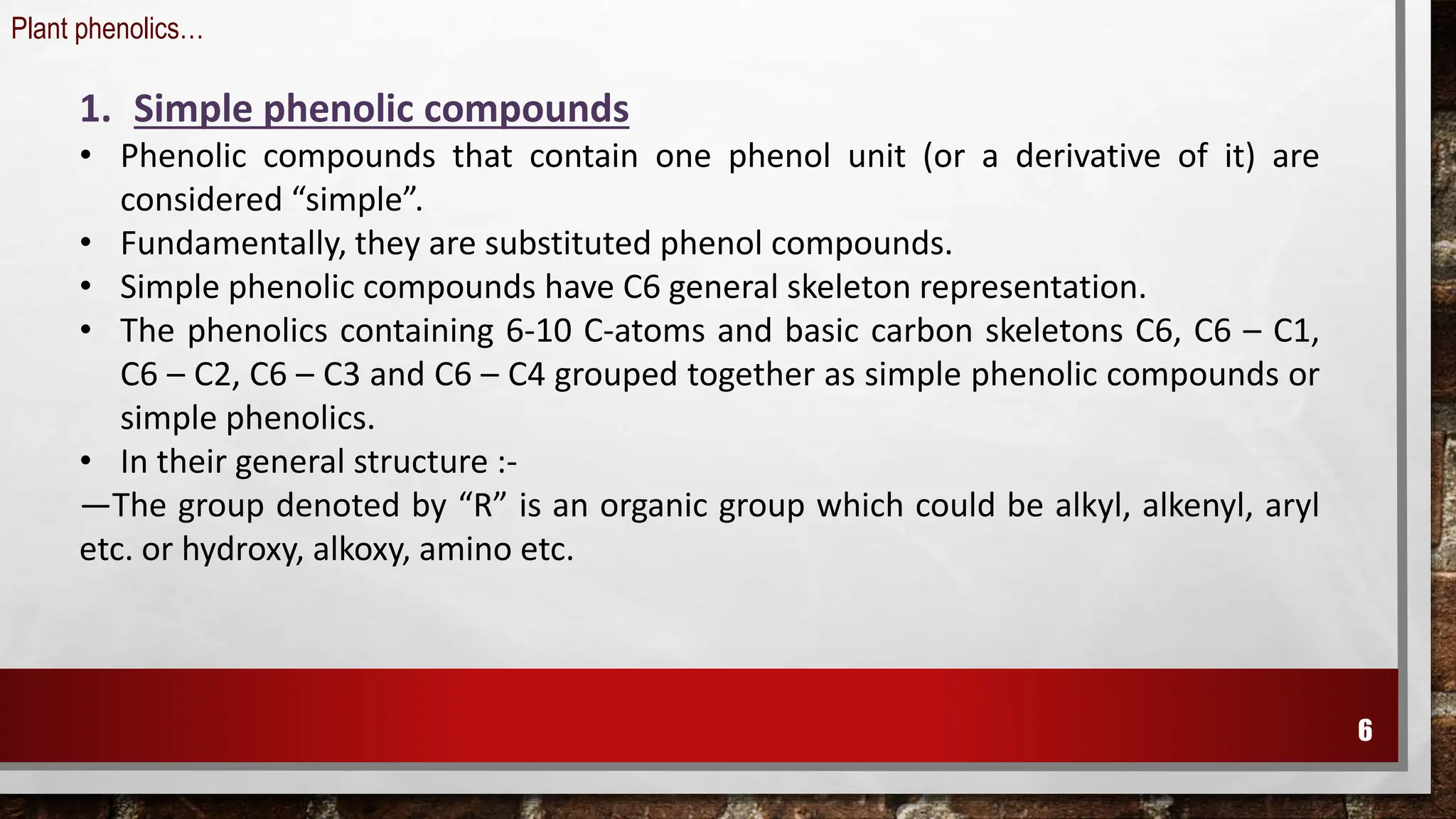Phenolics: types, biosynthesis and functions. | PPTX