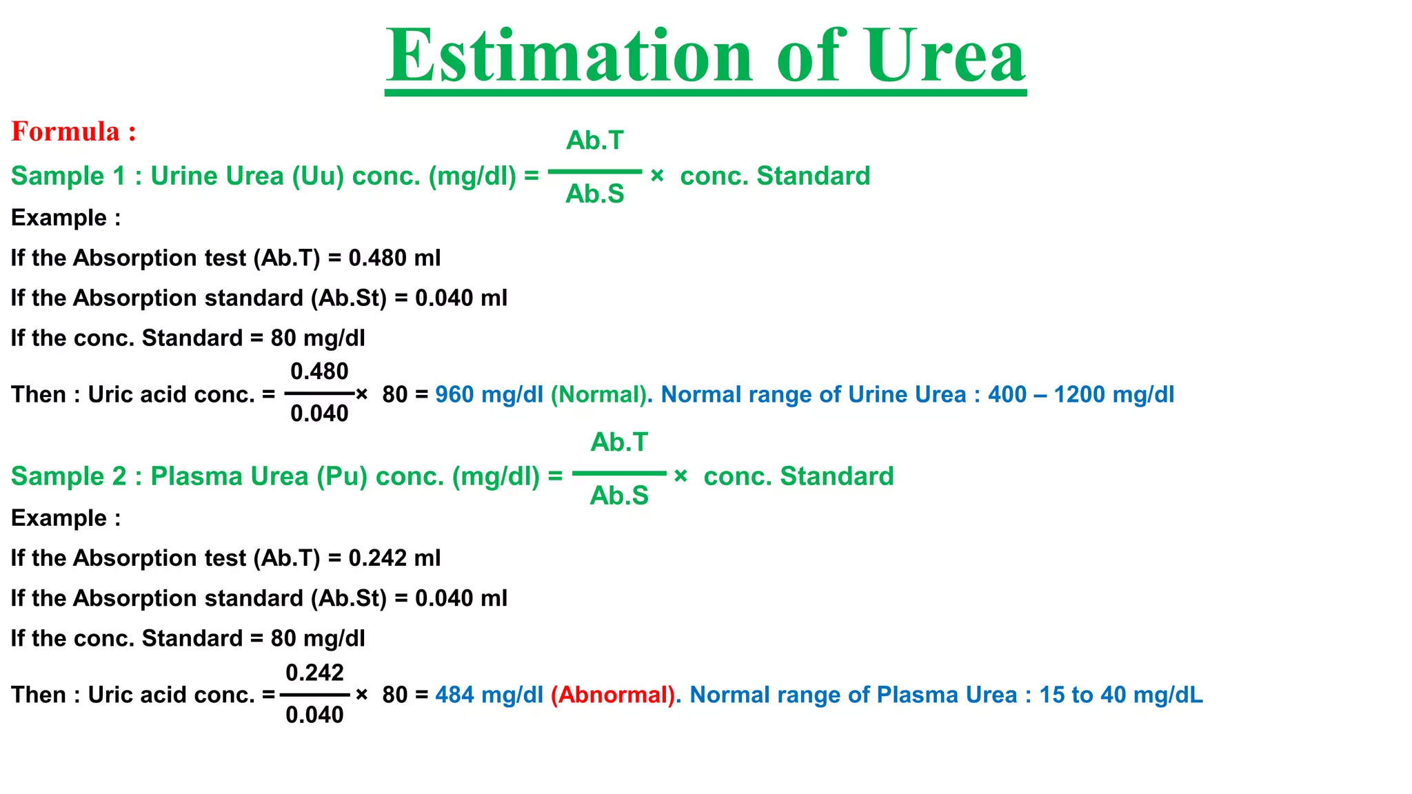 Biochemistry (quantitative analysis of urine) | PDF