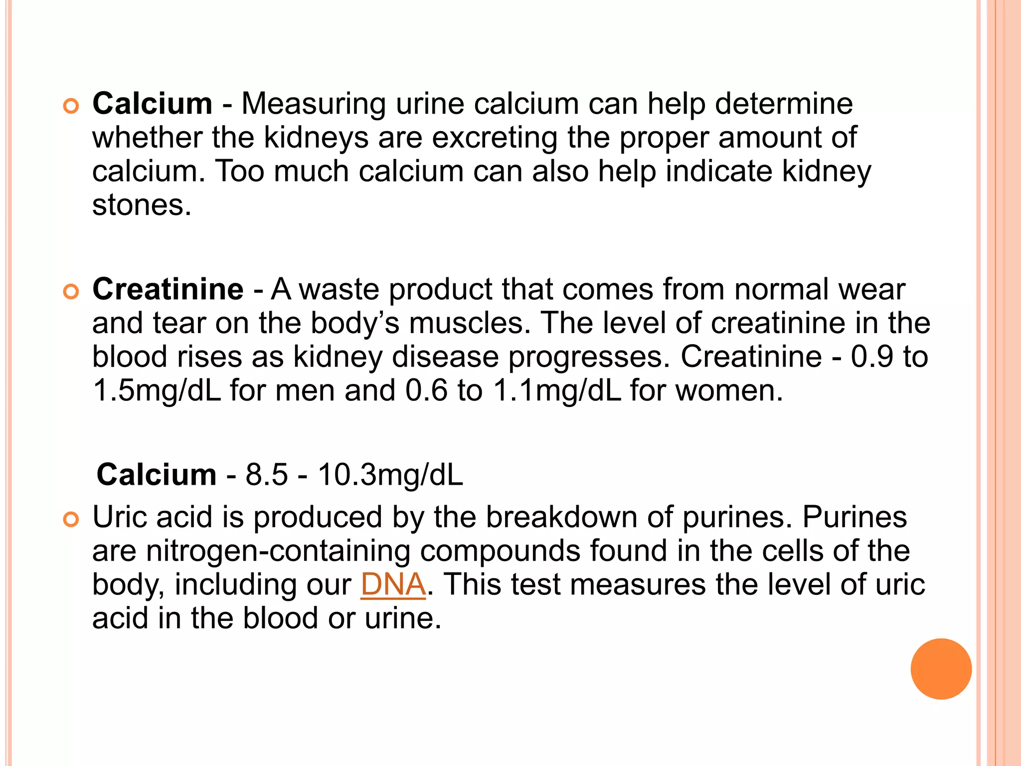 Biochemistry Routine Parameters.pptx | Blood Disorders | Diseases and ...