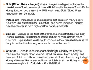 Biochemistry Routine Parameters.pptx | Blood Disorders | Diseases and ...