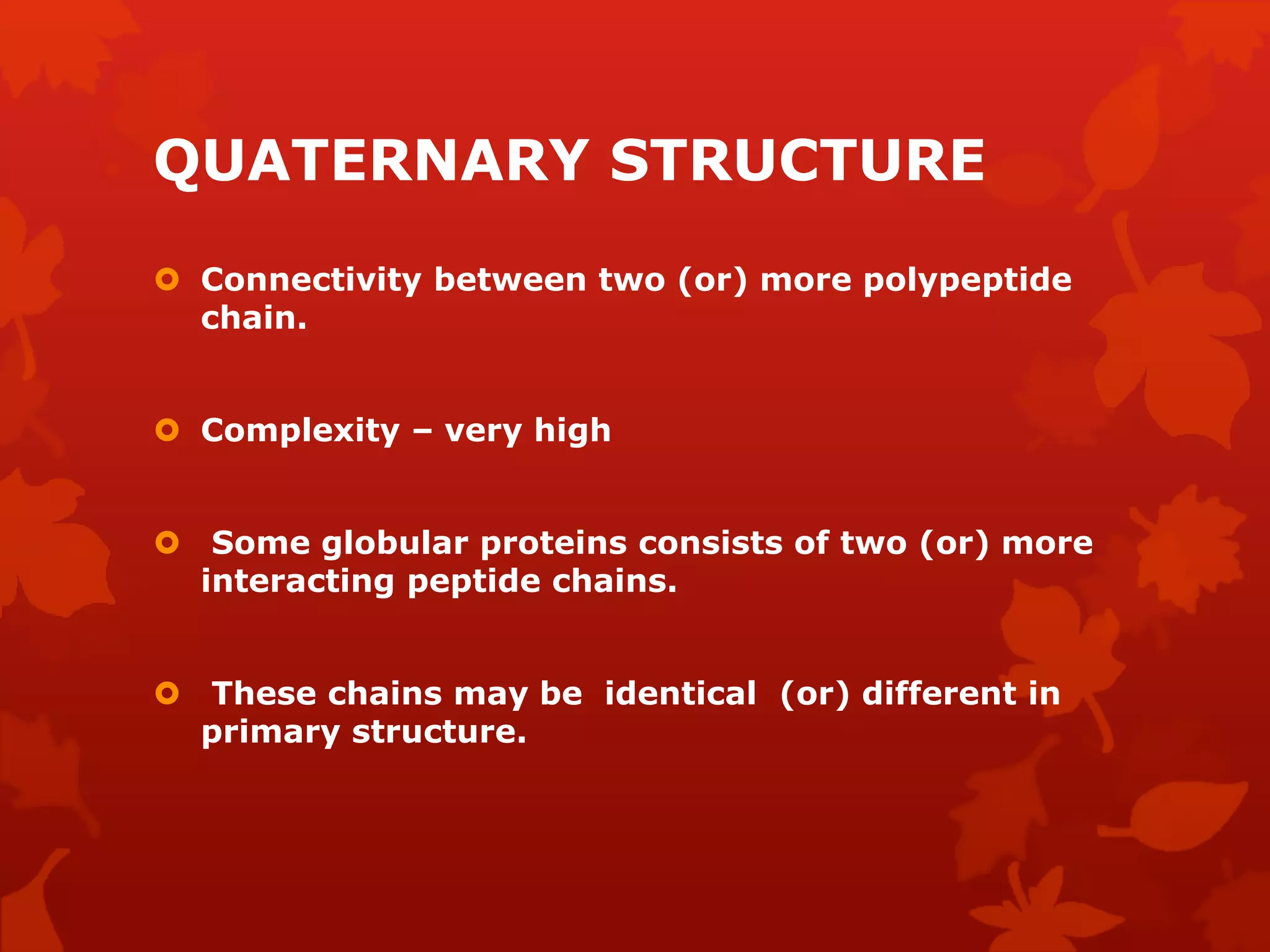 Structure of protein | PPTX