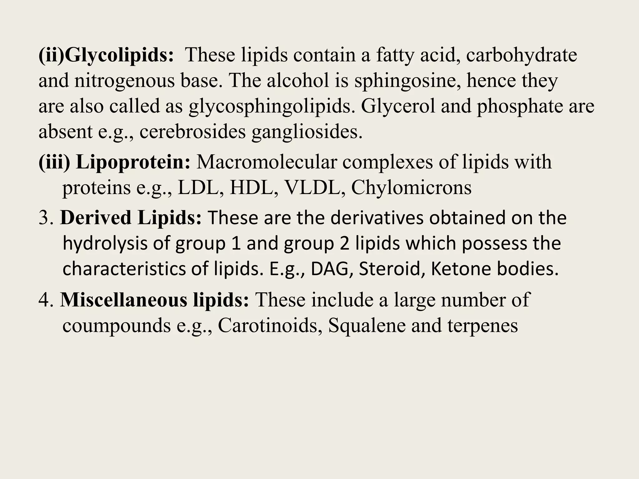 Lipids - Biochemistry | PPTX