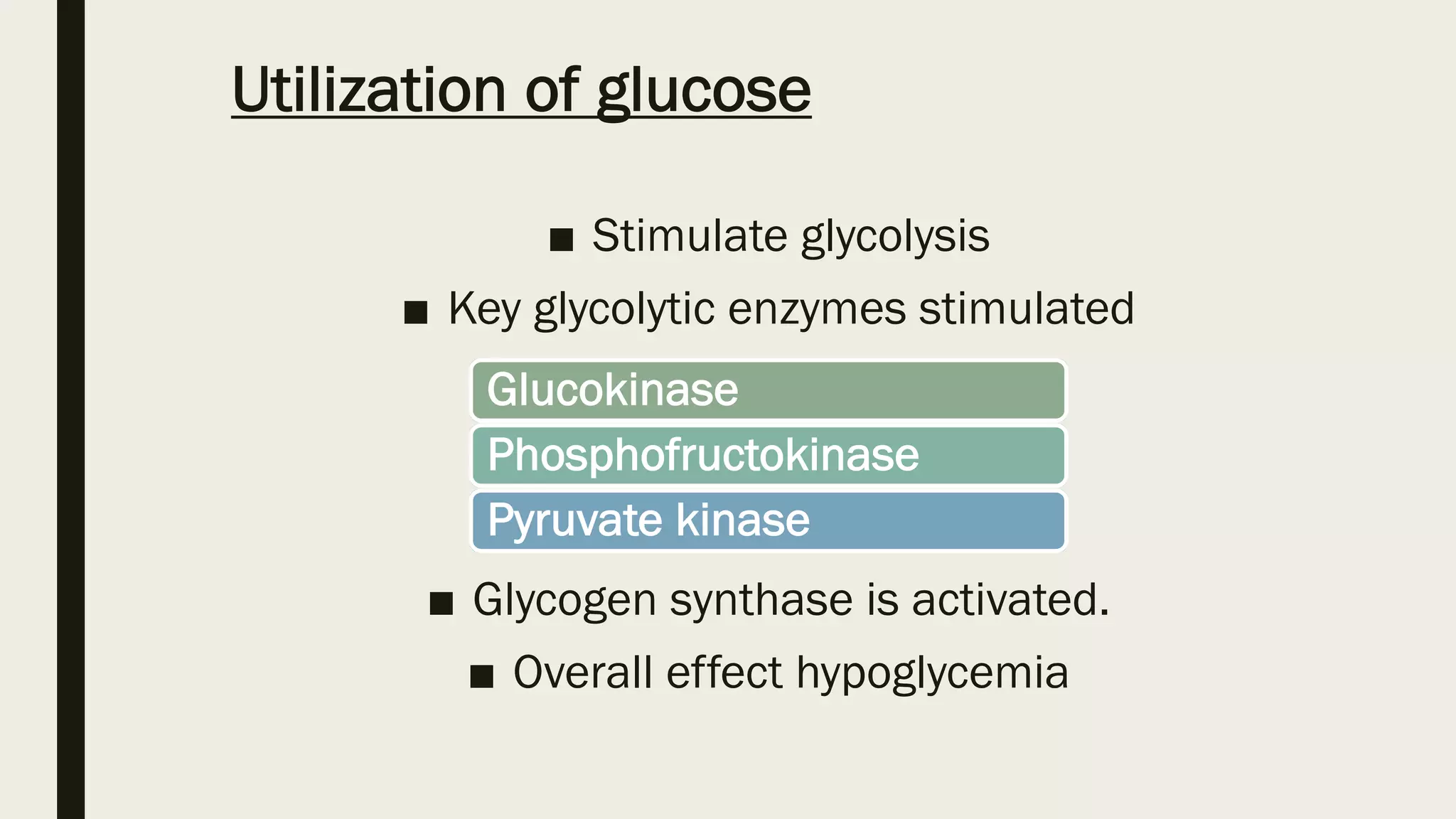 biochemistry- Role of insulin in metabolism- PHYSIOLOGICAL ACTION OF ...