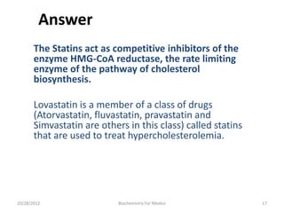 Biochemistry spotters | PPTX