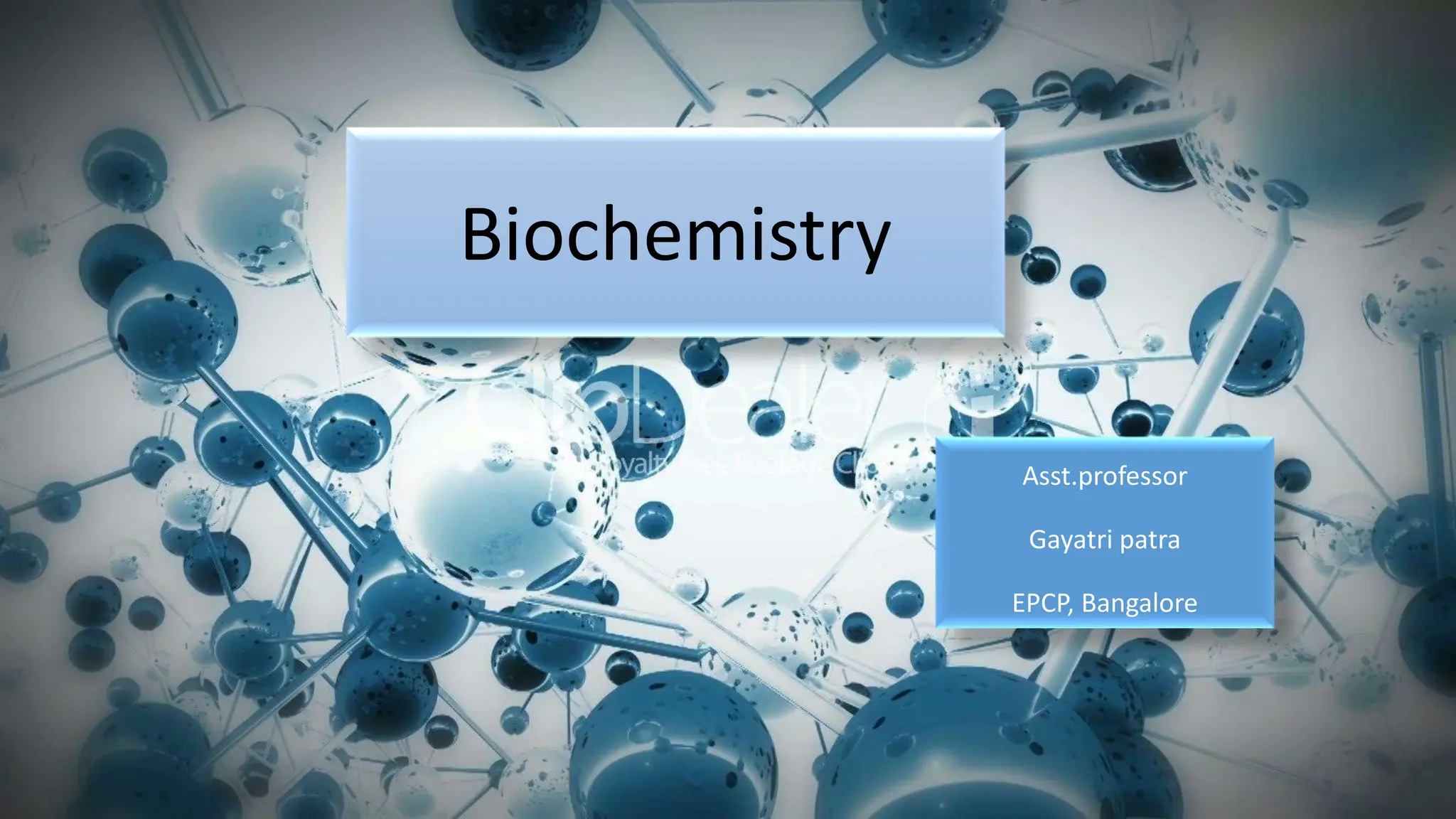 Biochemistry unit 1.pptx