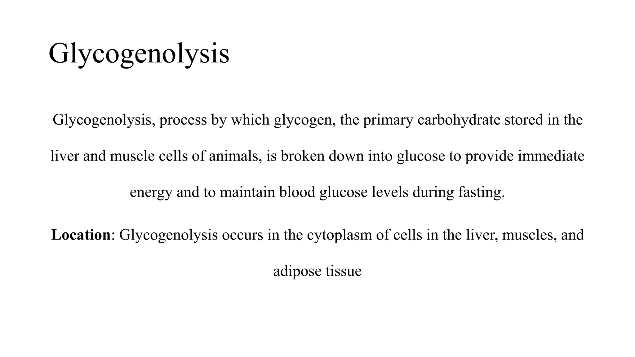 GBSN - Biochemistry (Unit 10) Metabolism of Carbohydrates | PPTX