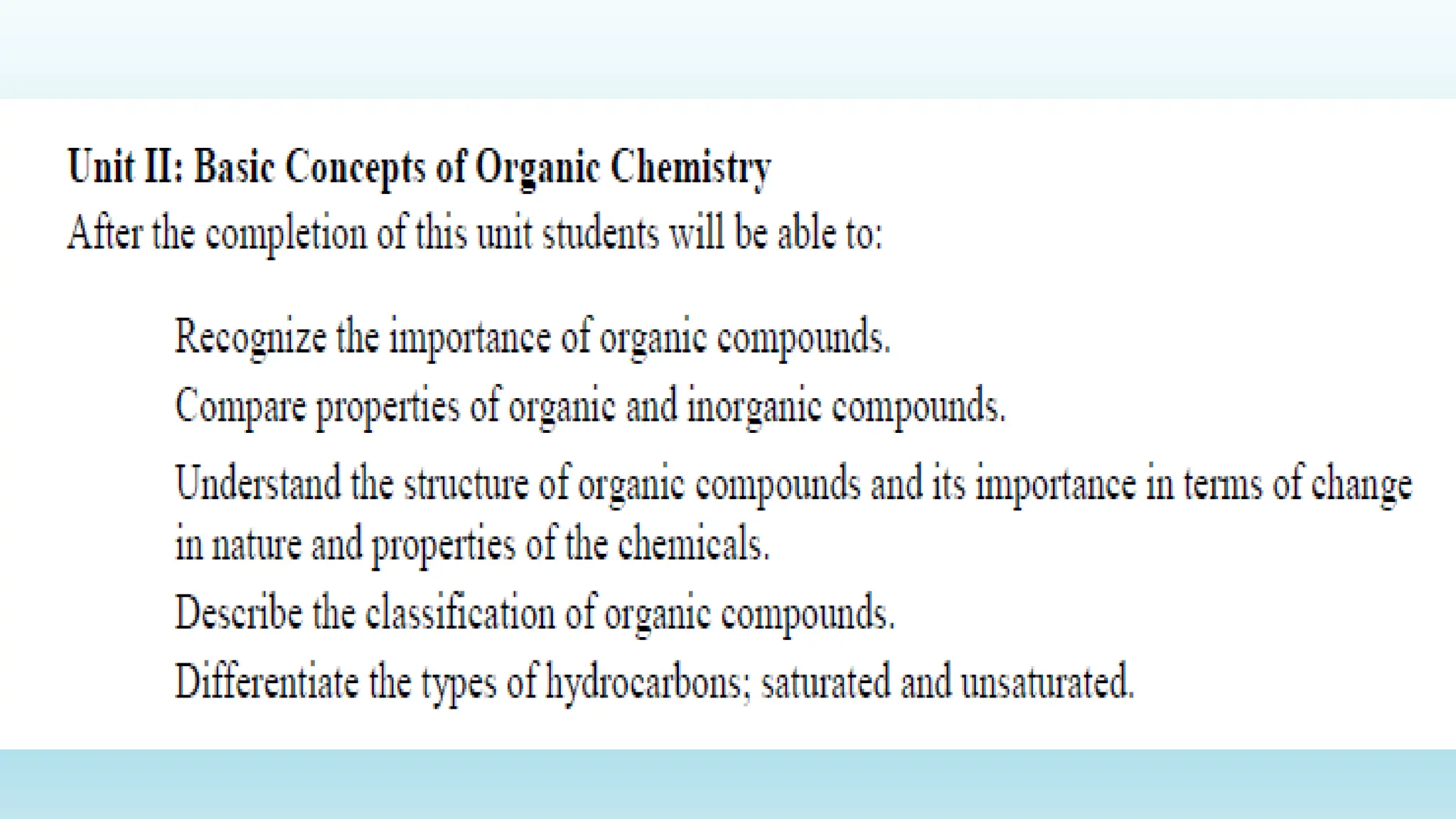 Post RN - Biochemistry (Unit 2) Basic concept of Organic Chemistry.pptx