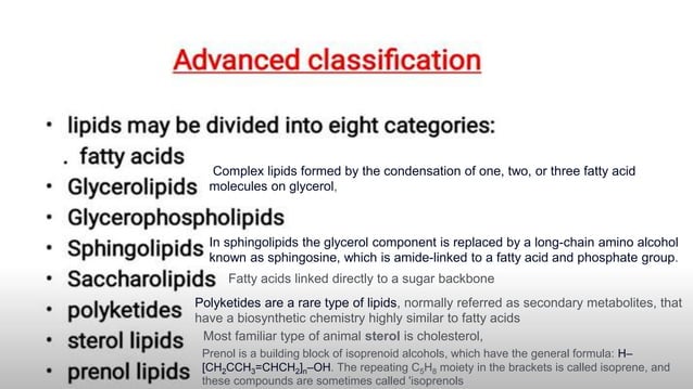 GBSN - Biochemistry (Unit 5) Chemistry of Lipids | PPTX