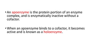 GBSN - Biochemistry (Unit 8) Enzymology | PPT