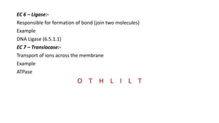 BIOCHEMISTYR OF ENZYMES.pptx | Chemistry | Science