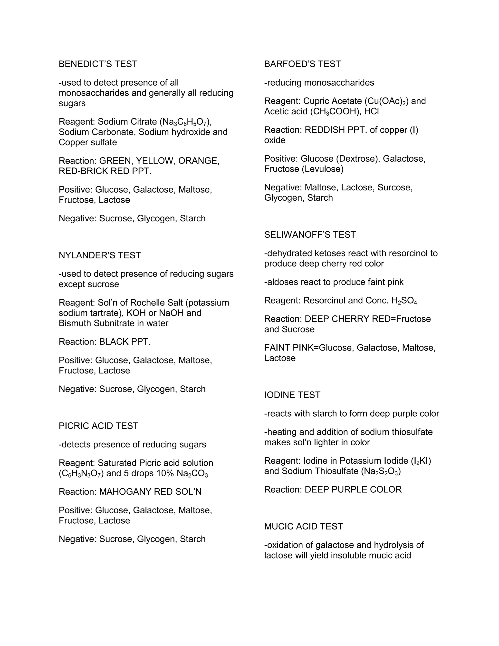 Biochem Lab Finals Reviewer (expt5-7) | DOCX