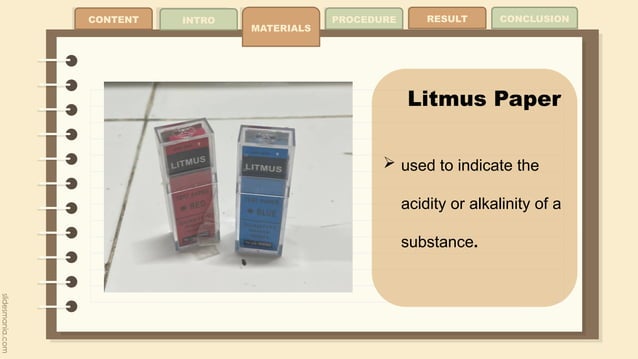 Biochem Lab pH and buffers(pH reading and Litmus paper testing).pptx ...