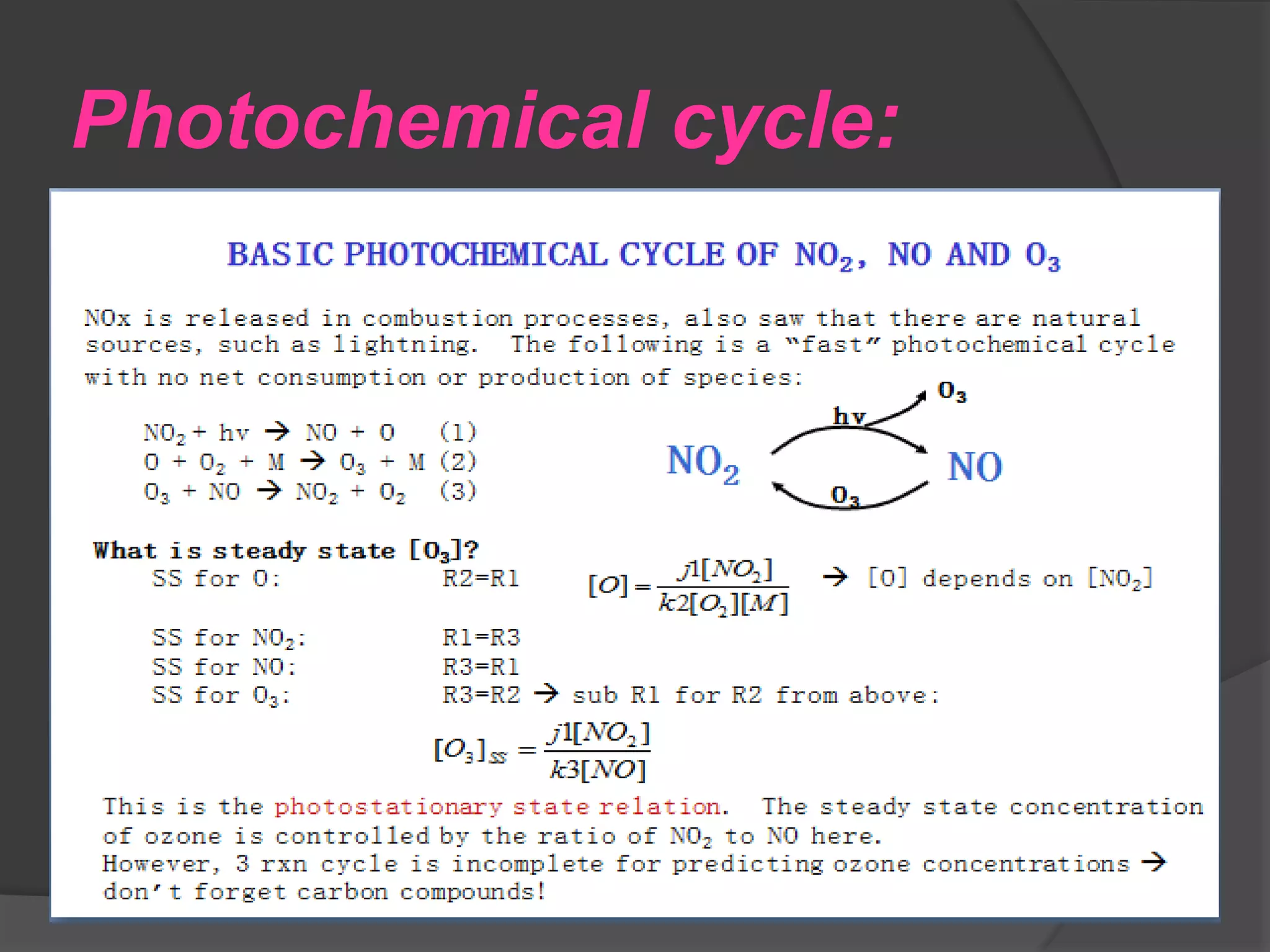 Atmospheric chemistry ppt | PPTX