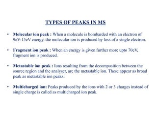 Mass Spectrometry | PPTX