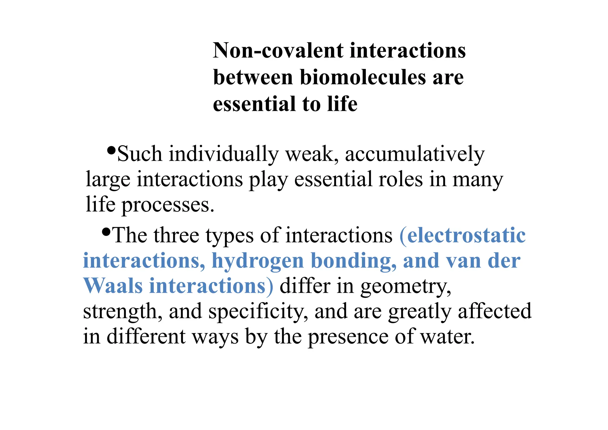 Introduction to Biochemistry - biomolecules, chemical bonds,Henderson ...