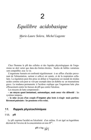Biochimie clinique | PDF