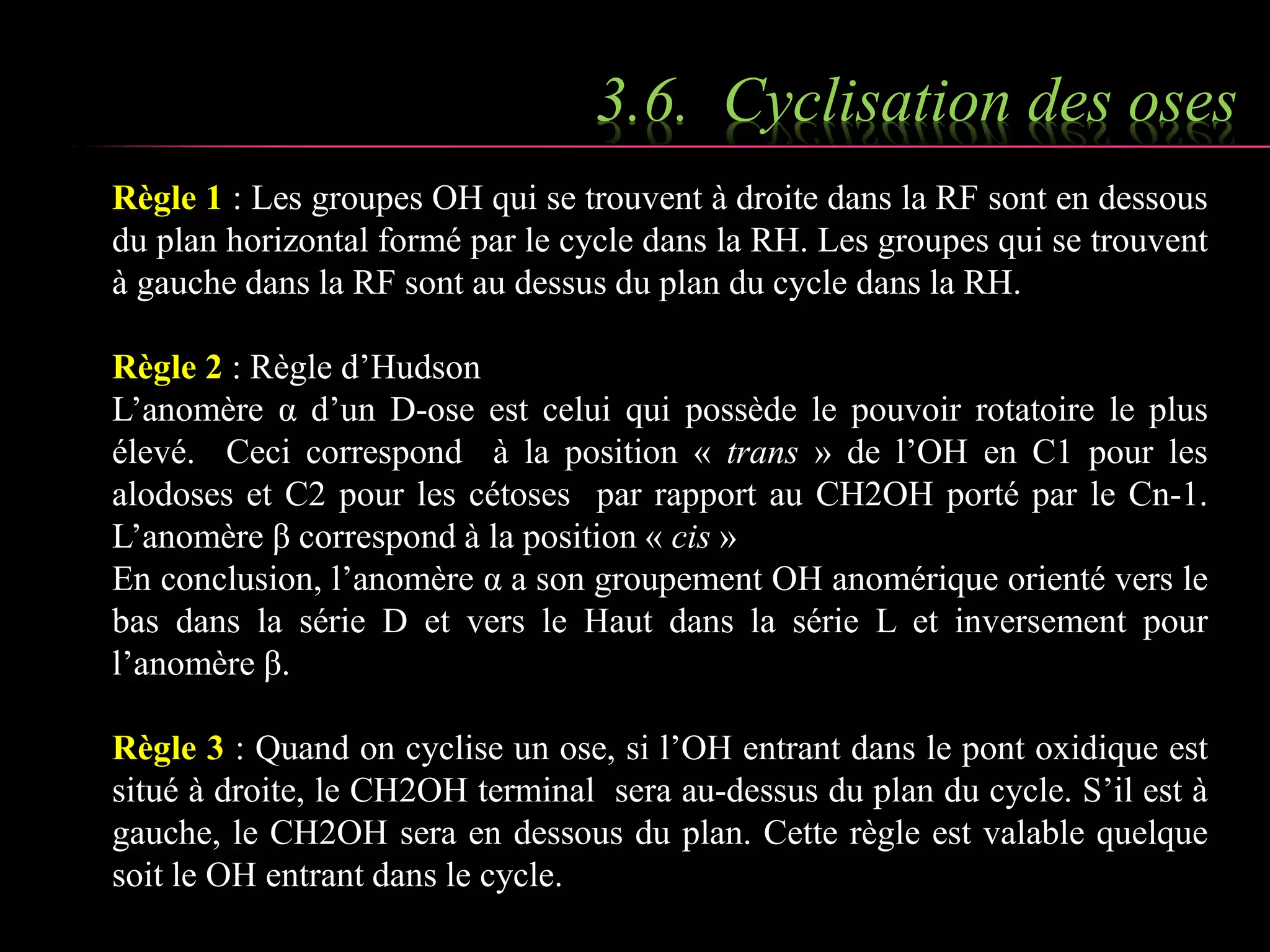 Biochimie des glucides, UMMTO | PPTX