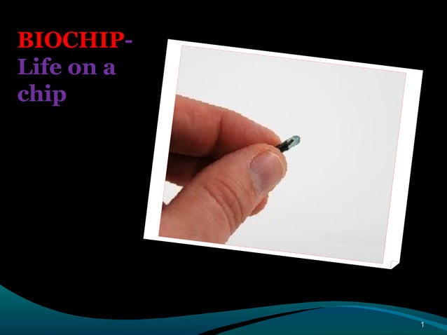 Biochip | PPT