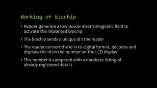 Biochip (Bioinformatics & Biotechnology) | PPTX