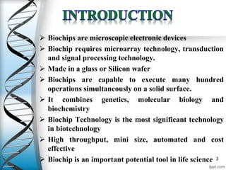Biochip | PPTX