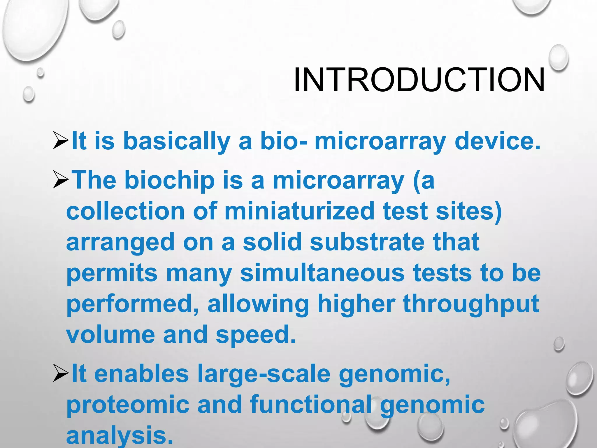 BIOCHIP | PPT