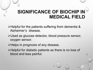 BIOCHIP | PPT