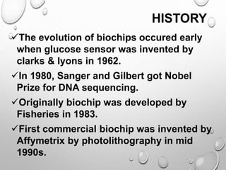 BIOCHIP | PPT