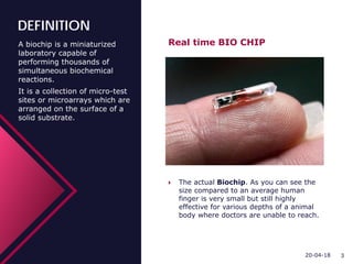 Biochip | PDF