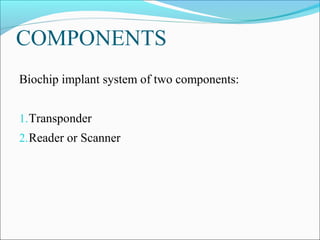 Biochip deepti | PPT | Chemistry | Science
