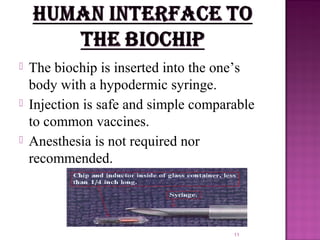 Biochip PPT | PPT