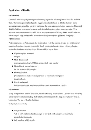 Bio Chip Project Report | DOC