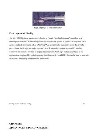 Bio Chip Project Report | DOC