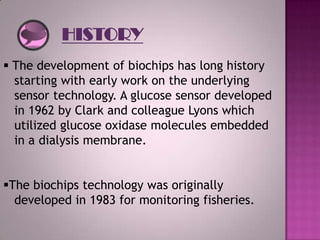 Biochips | PPTX