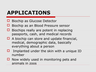 Biochips | PPT