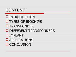 Biochips | PPT