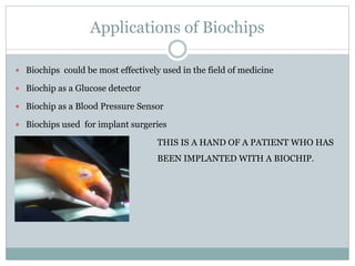 Bio-chips(A technology for the future) | PPTX | Chemistry | Science